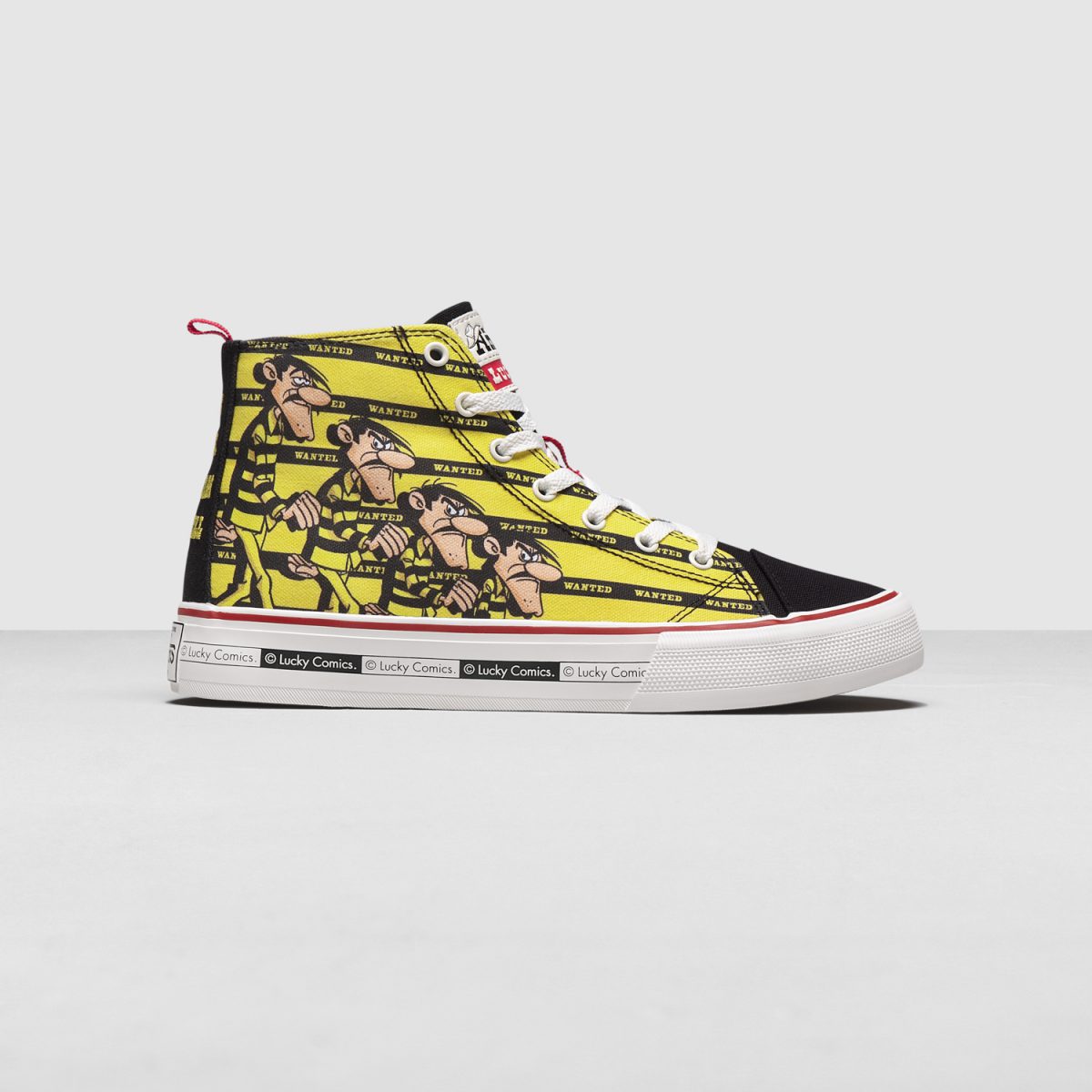 ANANAS X LUCKY LUKE PATTAS - HIGH TOP - DALTON YELLOW - Wordpress_cua_Kiet