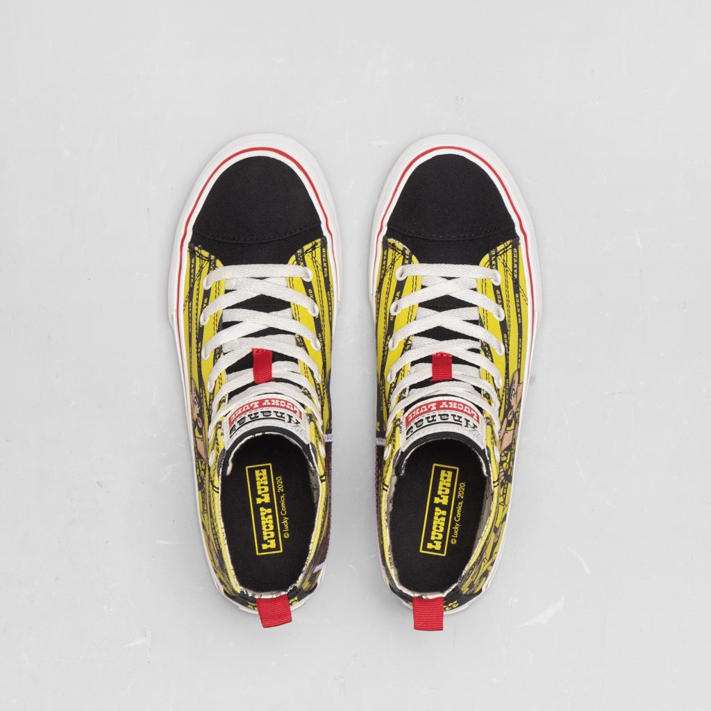 ANANAS X LUCKY LUKE PATTAS - HIGH TOP - DALTON YELLOW - Wordpress_cua_Kiet