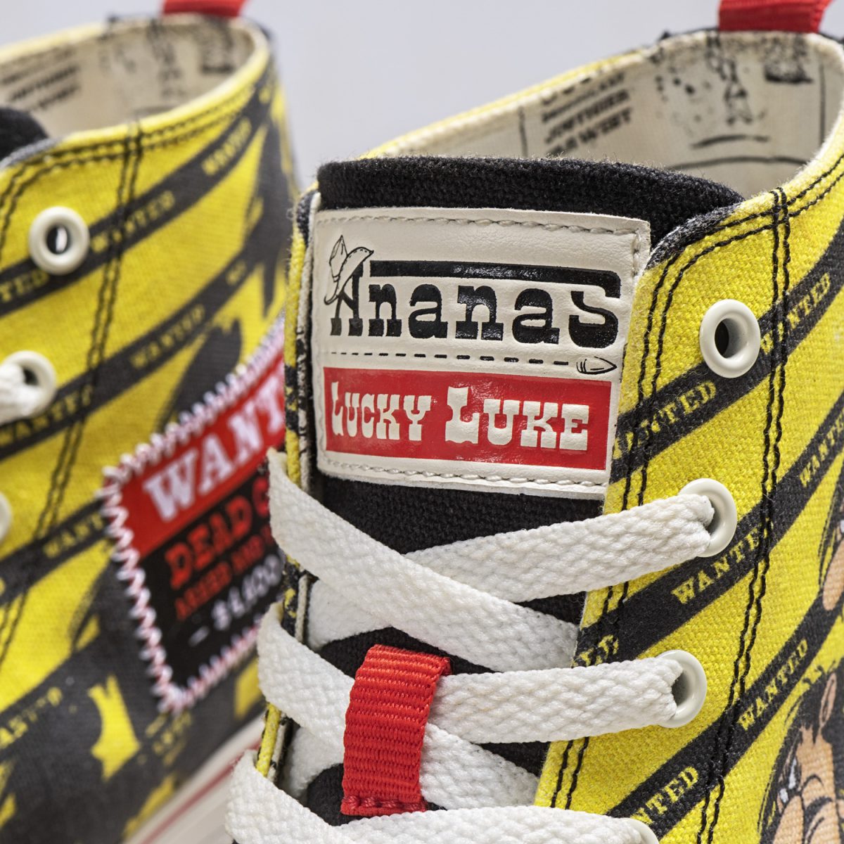 ANANAS X LUCKY LUKE PATTAS - HIGH TOP - DALTON YELLOW - Wordpress_cua_Kiet